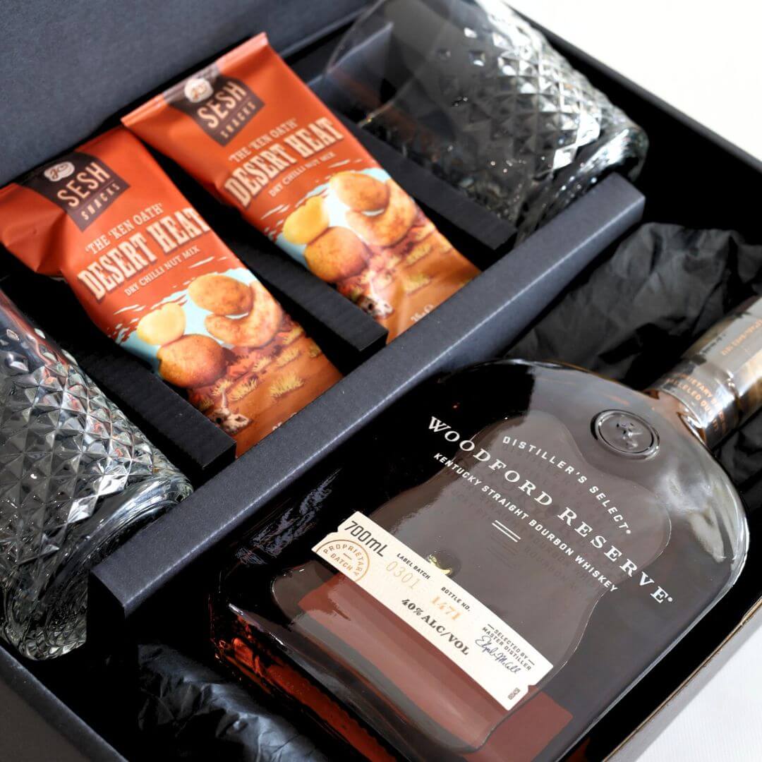 Bourbon Hampers Australia | Bourbon Gift Boxes Delivered | Cheers Sweetie