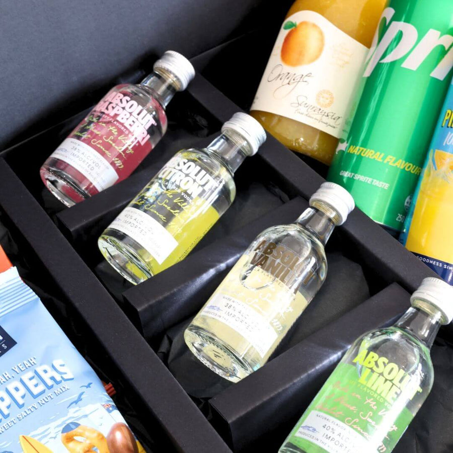 Absolut Vodka Tasting Hamper | Vodka Gift Box Delivered Australia ...