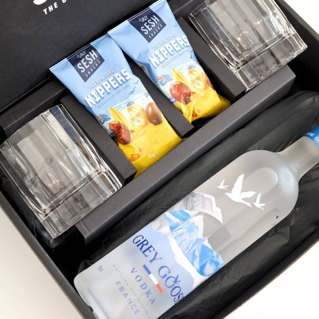 Grey Goose Gift Hamper | Premium Vodka Hamper | Cheers Sweetie