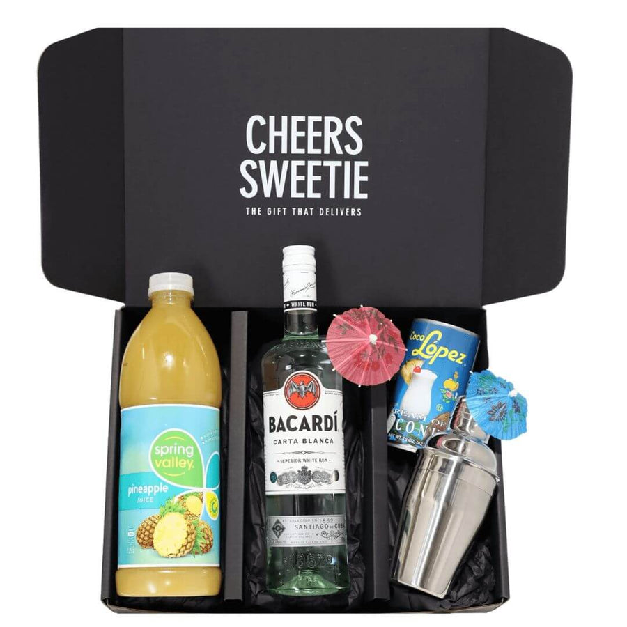 Cheers Sweetie: Cocktail Kits, Champagne, Wine & Beer Hampers