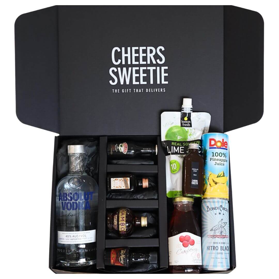 Vodka Lover Cocktail Kit Hamper | FREE SHIPPING – Cheers Sweetie